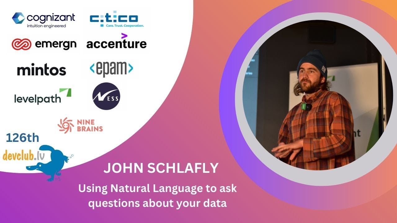 Using Natural Language to ask questions about your data by John Schlafly - YouTube