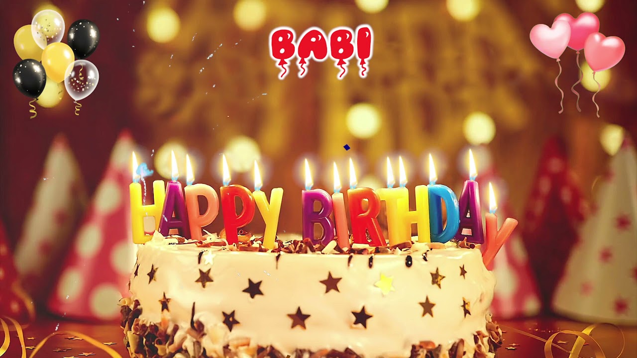 BABI Happy Birthday Song – Happy Birthday to You - YouTube
