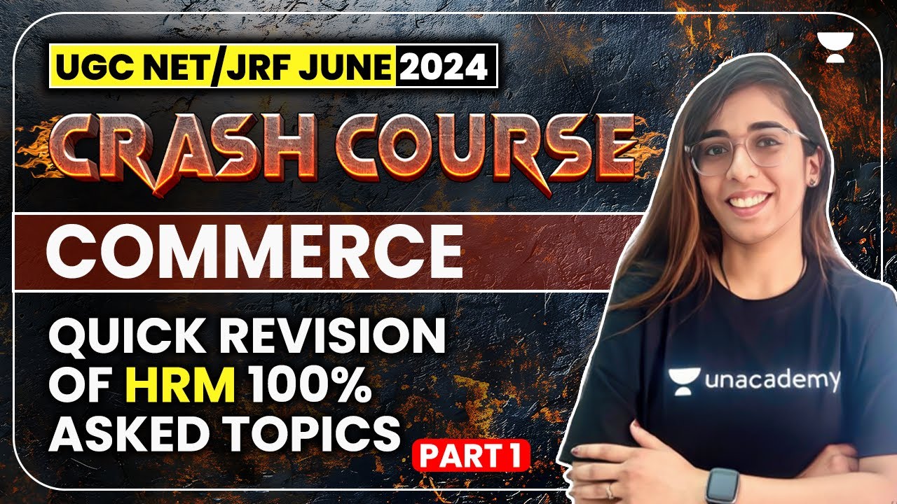 UGC NET/JRF 2024 Commerce | Quick Revision of HRM | Asked Topics UGC ...