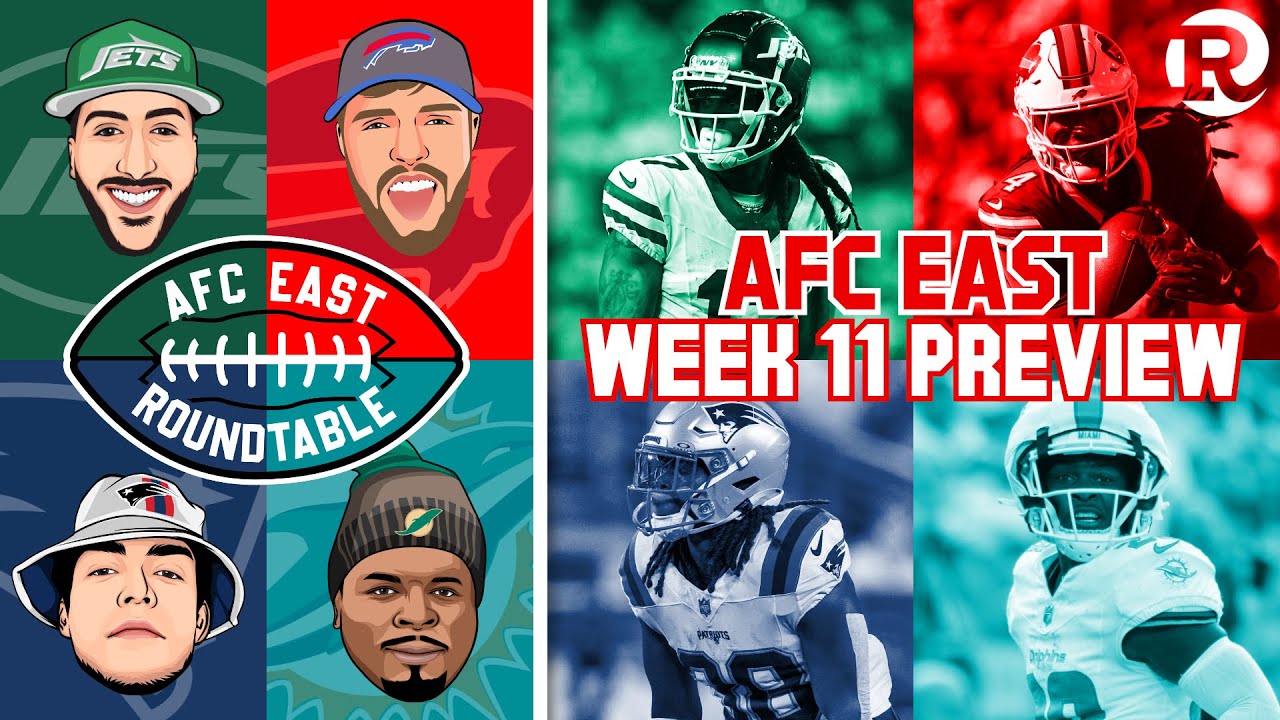AFC East Roundtable | NFL Week 11 Preview & Dolphins Rams RECAP 🔥 - YouTube