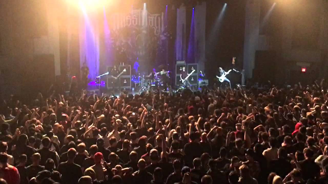 Miss May I - "Hey Mister" - Toronto @ Danforth Music Hall: 11/12/15 ...
