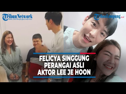 FELICYA ANGELISTA PAMER BERTEMU AKTOR KOREA LEE JE HOON, SENTIL PERANGAI ASLI SANG AKTOR