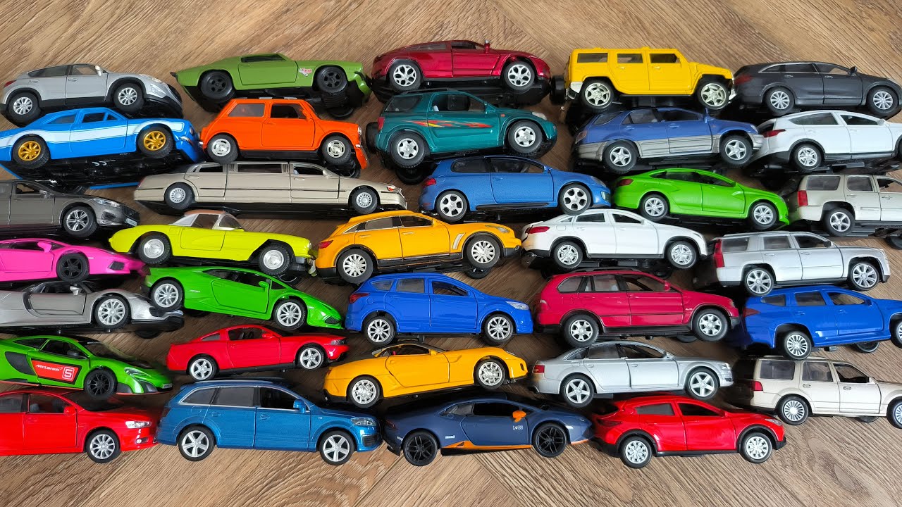 Lots of Toy Cars from DIfferent Brands - YouTube