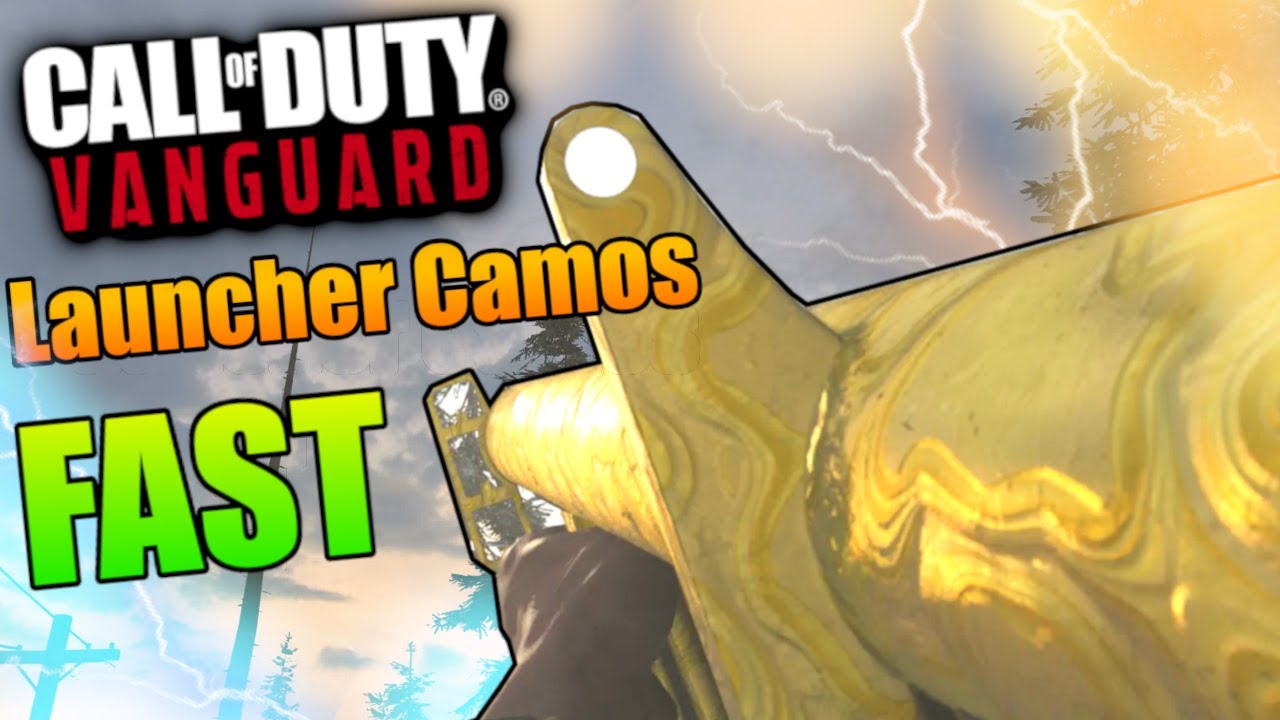 Vanguard: Easy GOLD BAZOOKA (Camo Guide) - YouTube