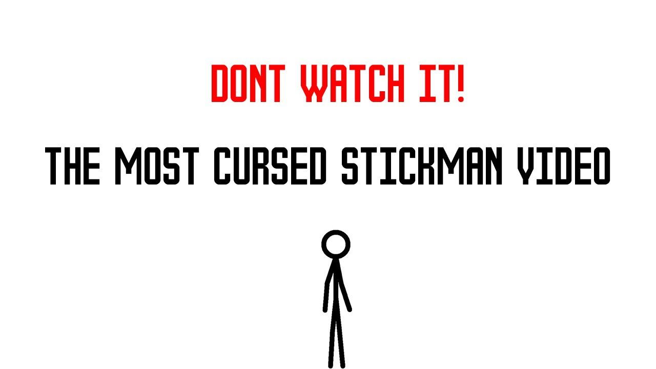 The most CURSED Stickman video! 'Impossible To Find' - YouTube