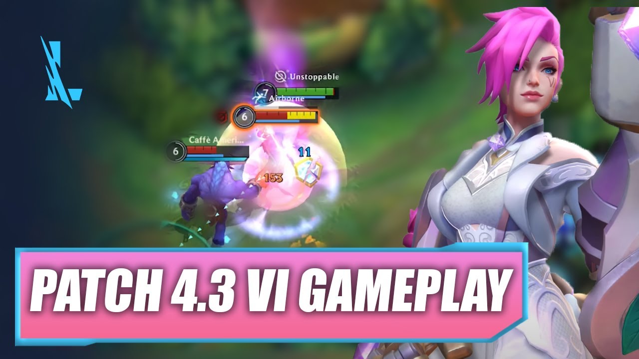 Vi Build | Gameplay Patch 4.3 - Wild Rift - YouTube