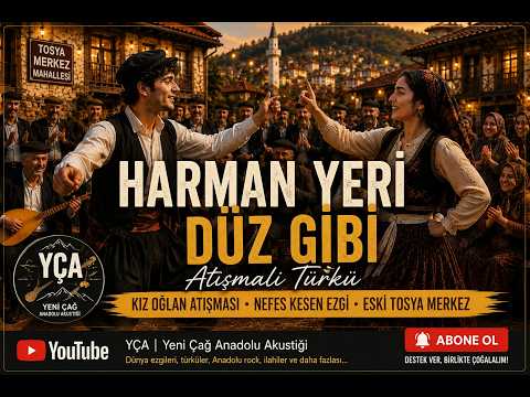 Harman Yeri Düz Gibi😄 | Kız Oğlan Atışması | Tosya Taşlaması