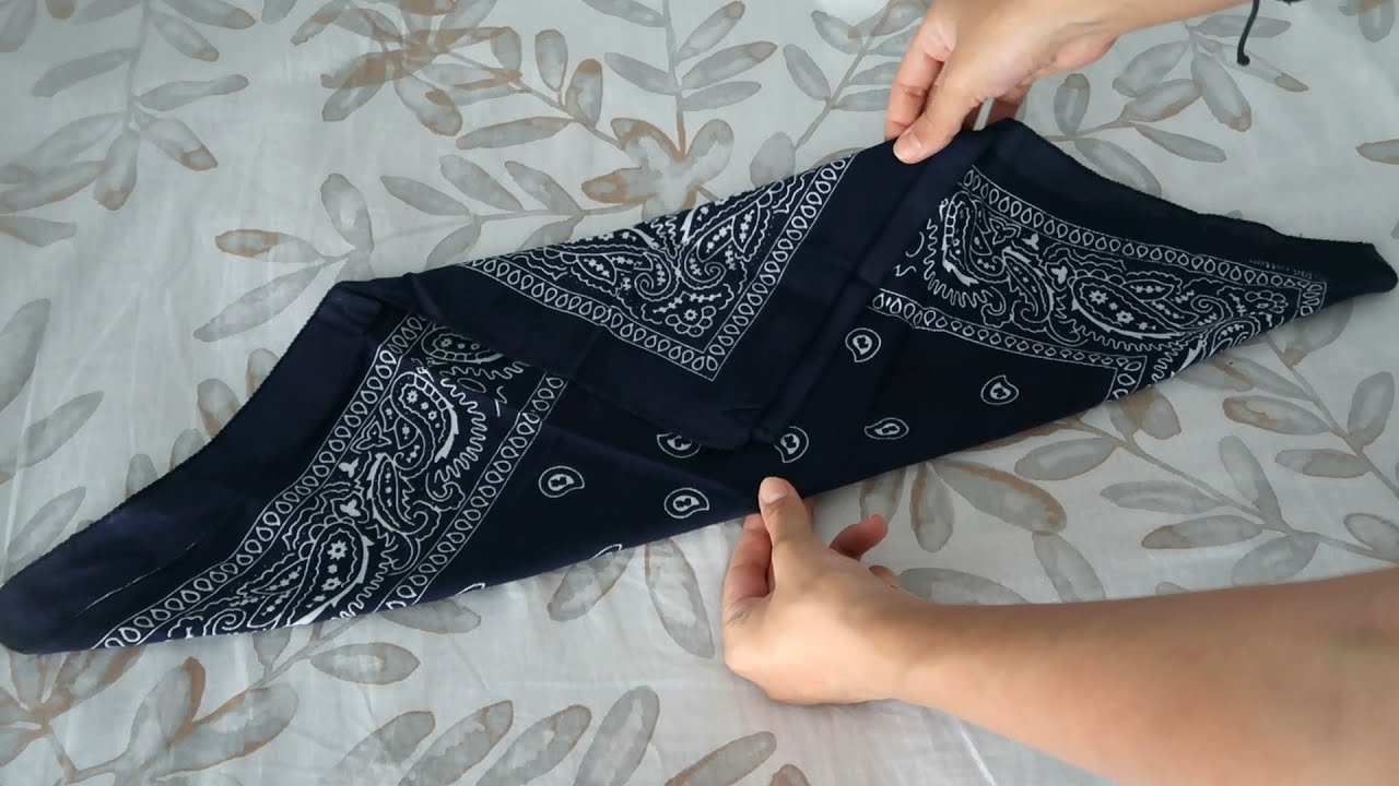 How to Fold a Bandana? - YouTube
