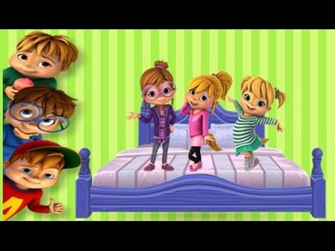 Alvin and The Chipmunks - Five Little Best Friends Jumping On The Bed ...