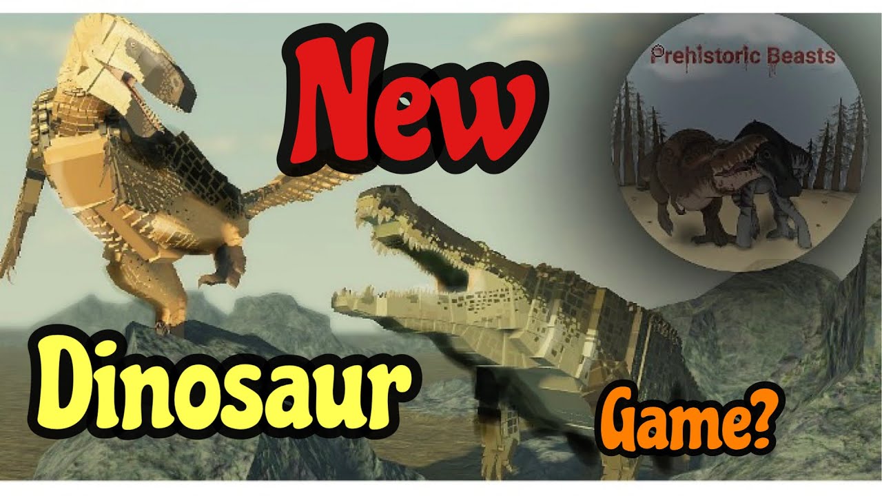 NEW DINOSAUR GAME BASED OFF PREHISTORIC PLANET?! EARLY LOOKS!! - YouTube