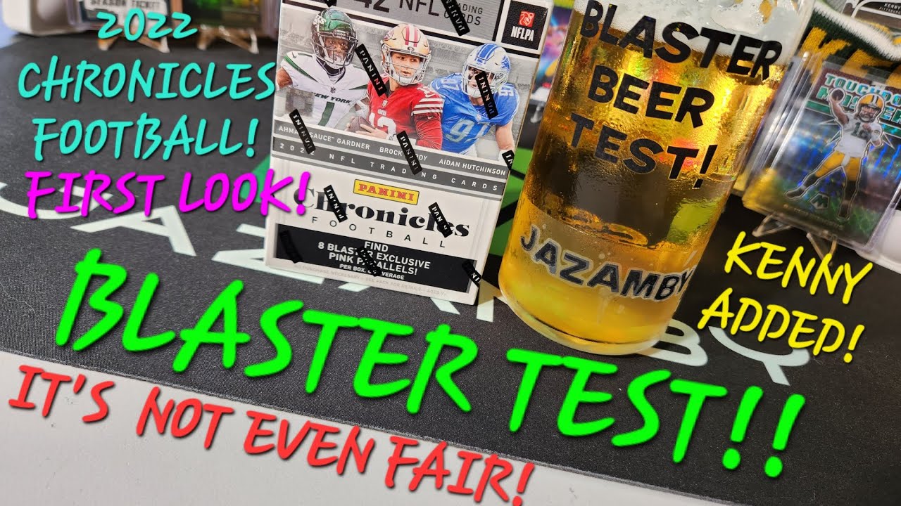 FRIDAY BLASTER TEST! SUPER FUN BLASTER! 2022 PANINI CHRONICLES FOOTBALL ...