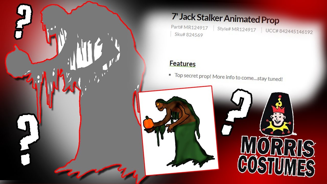 Jack Stalker 2021 Animatronic LEAKED | "Top Secret" Morris Costumes ...