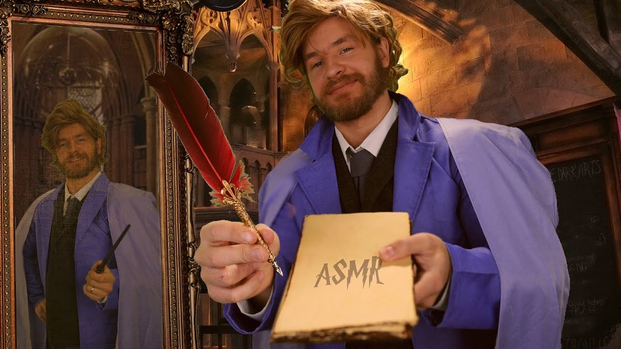 [ASMR] Gilderoy Lockhart Autograph Signing (You're Harry Potter) - YouTube