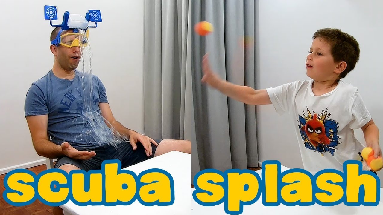 Scuba splash | Home Time Fun Time - YouTube