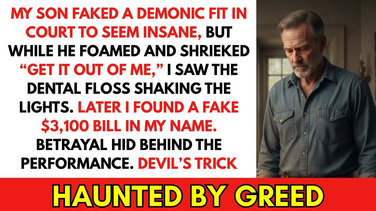 My son faked a demonic fit in court to seem insane - YouTube