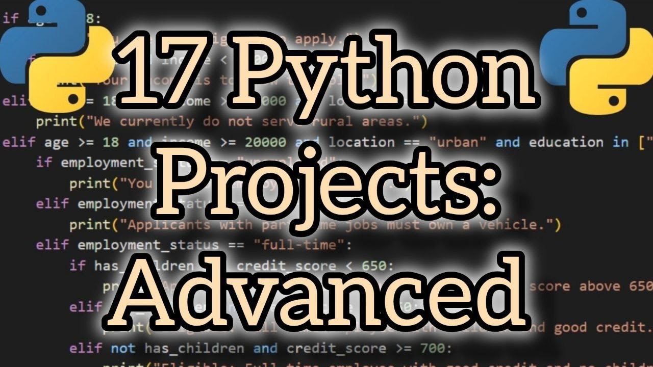 Master Python Through Projects: 17 Python Projects For Advanced ...