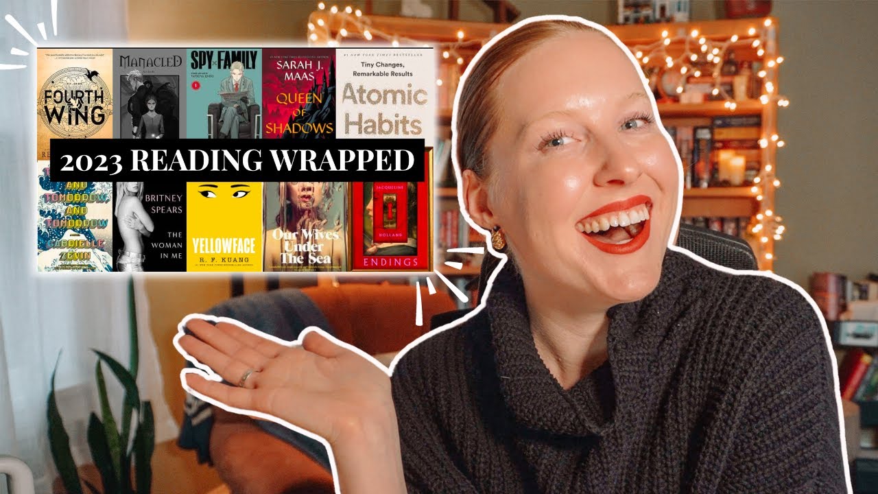 my 2023 reading wrapped 📚📊🗓️ (yearly reading review and statistics ...