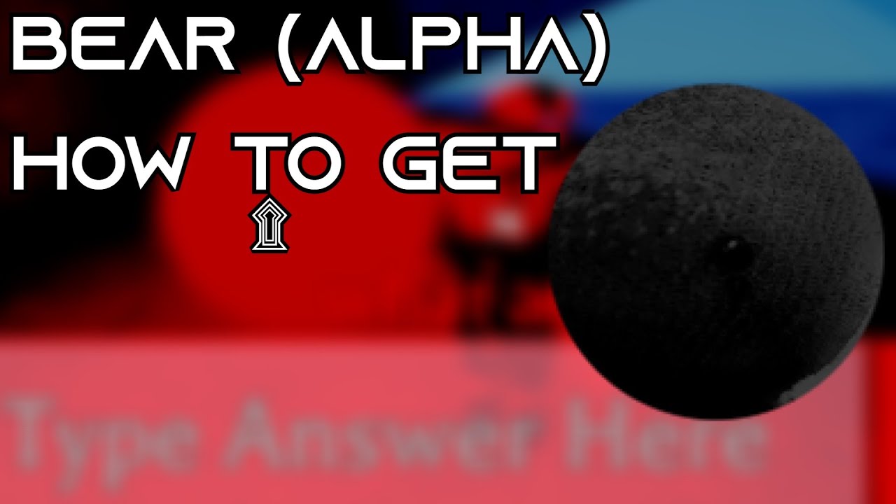 BEAR (Alpha) ۩ Badge Tutorial - YouTube