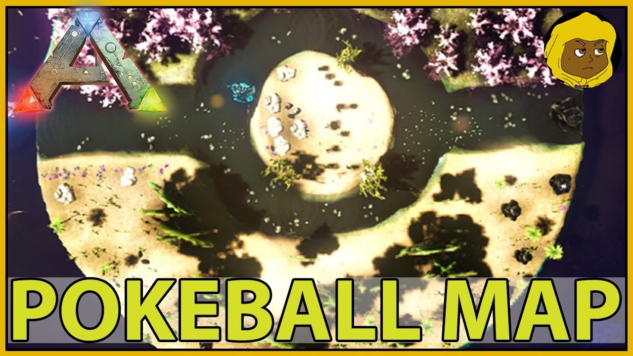 POKEBALL MAP - ARK SURVIVAL EVOLVED - YouTube
