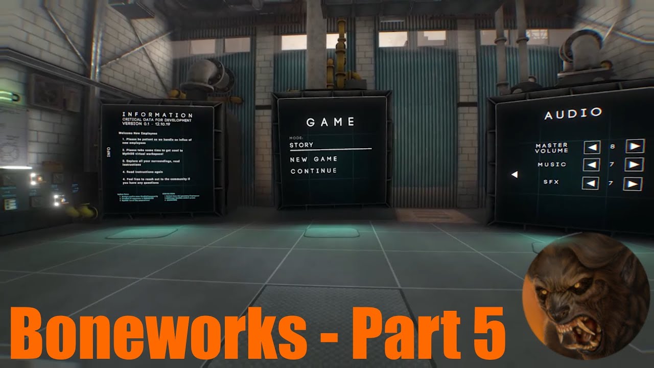Boneworks - Play Through Part 5 - YouTube
