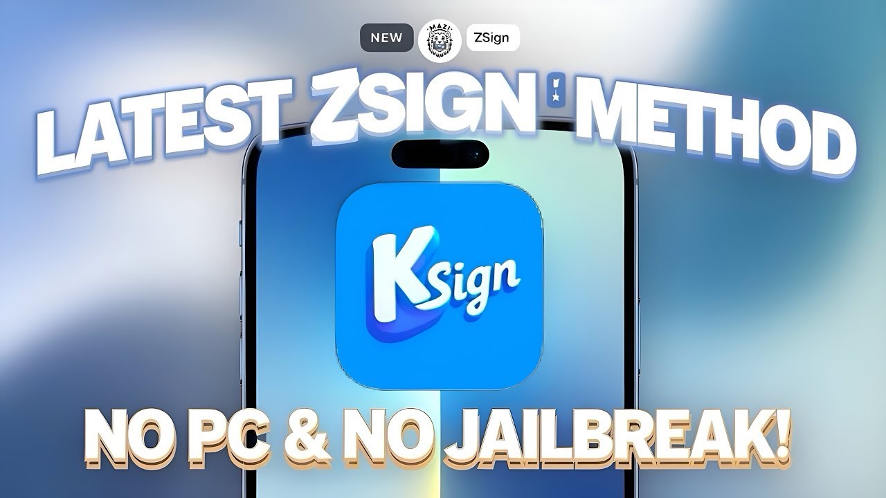 Updated Ksign Method for iOS | Install IPA Files on iPhone & iPad ...