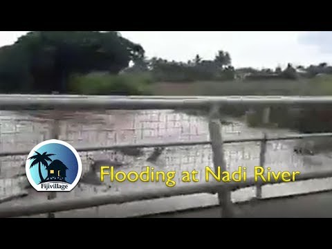 Flooding at Nadi River - YouTube