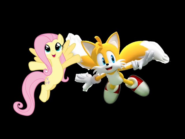 Tails And Fluttershy Pretty Pixel Horses — Remake Of Fluttershy!! I