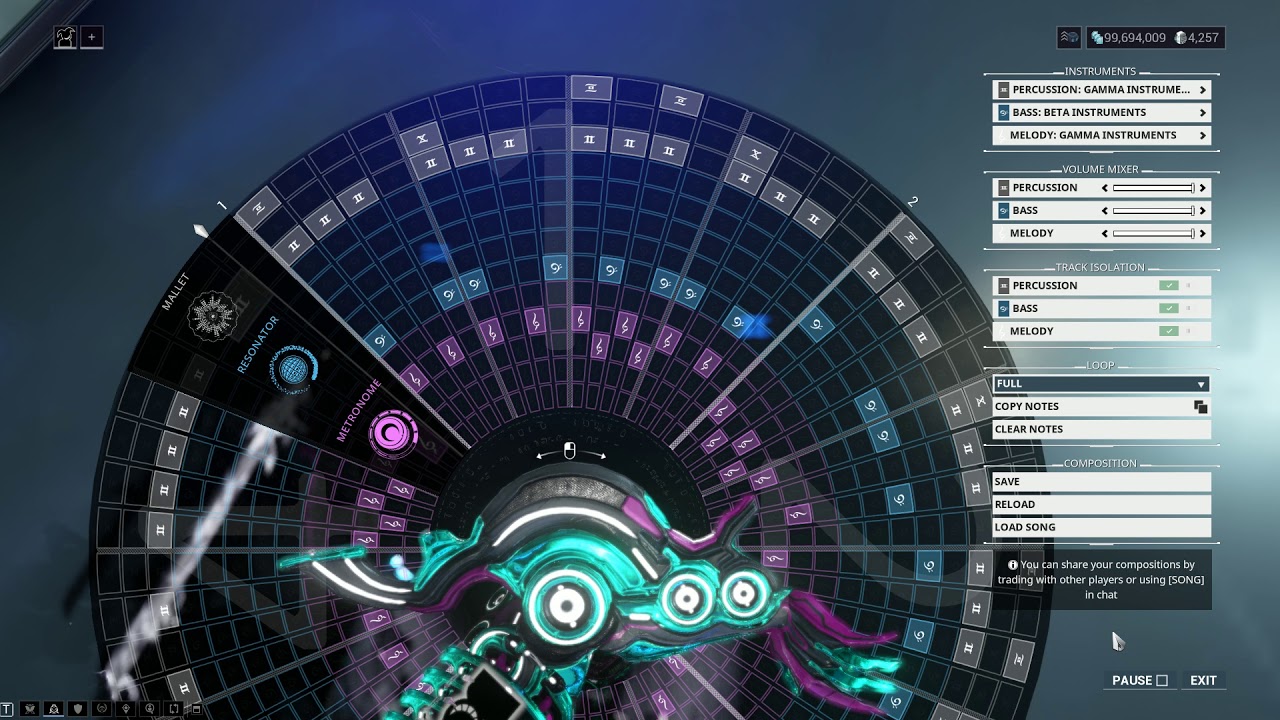 Warframe Mandachord: Kim Possible Theme - YouTube