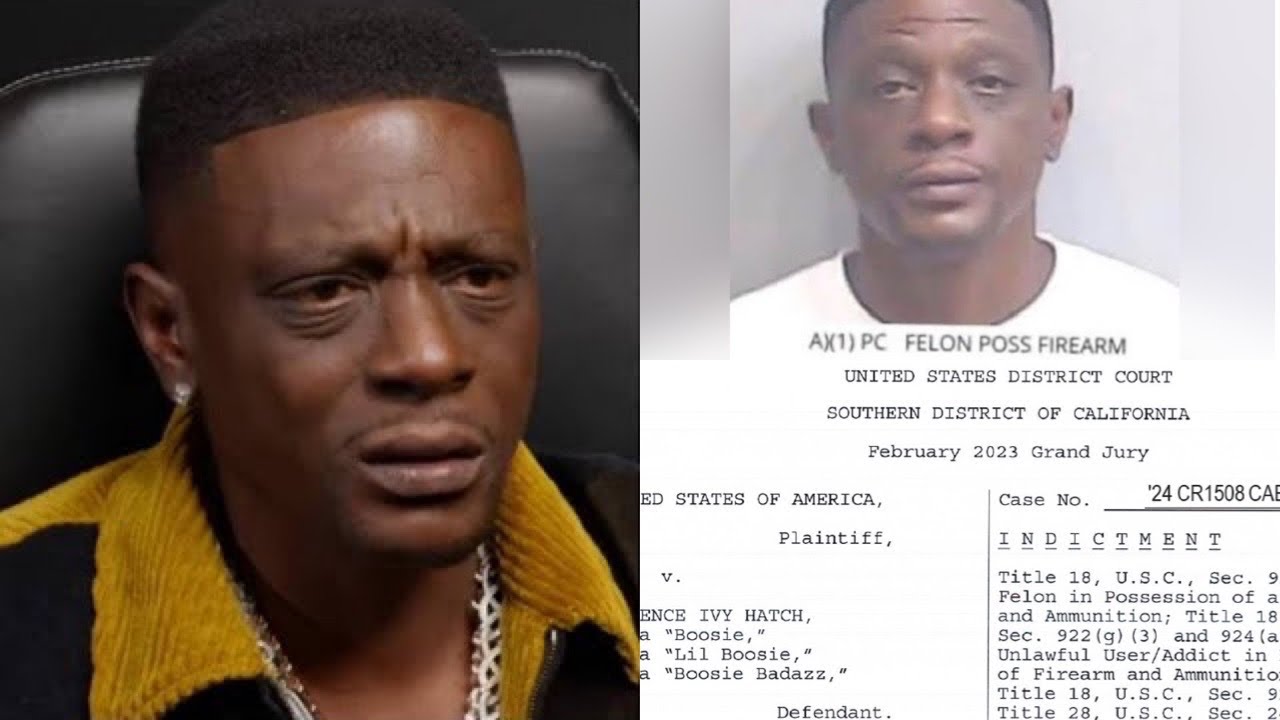 Boosie NEARLY FORCED To SURRENDER On New FEDERAL GUN DRUG ADDICT Charge ...