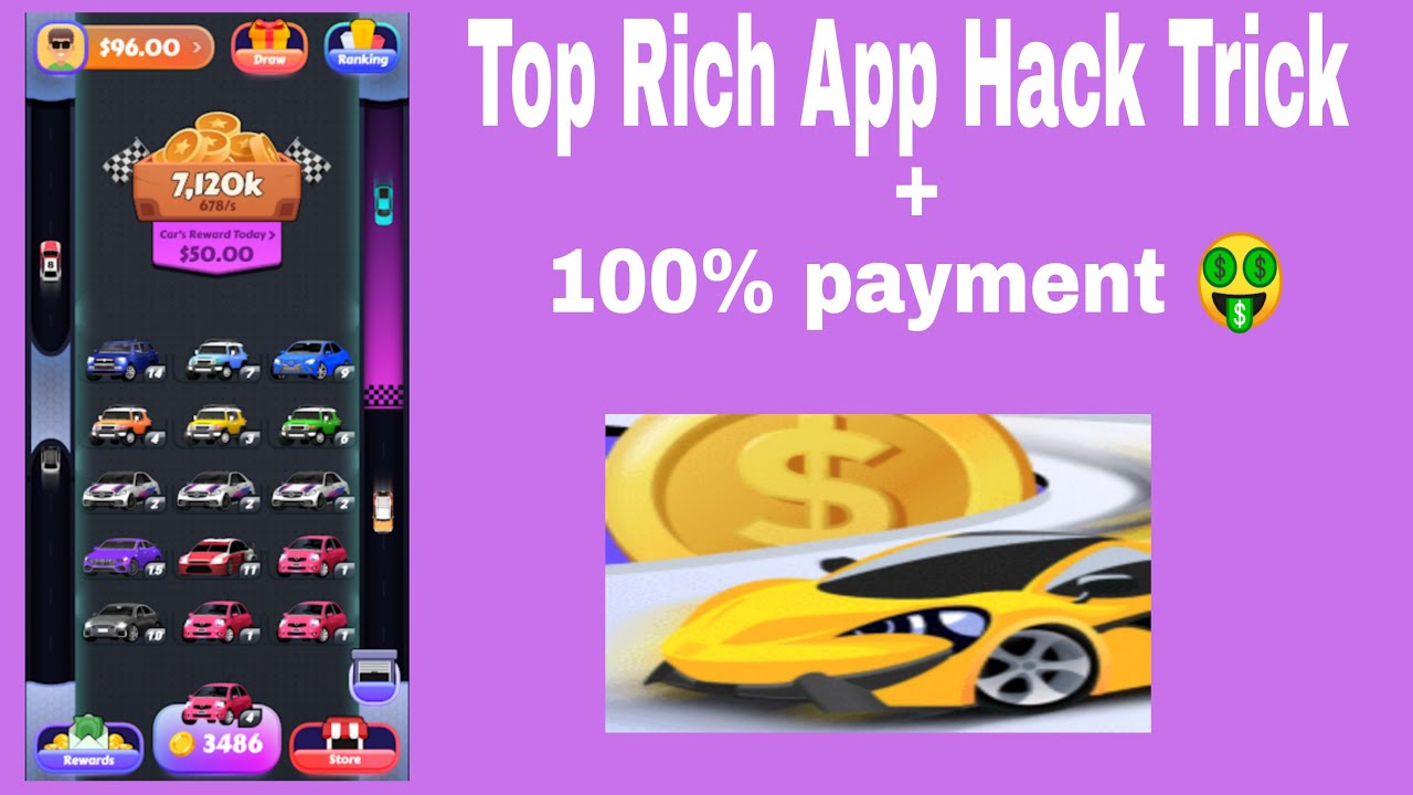 Top Rich app hack trick | link di description 🤑 | boost coin top rich ...