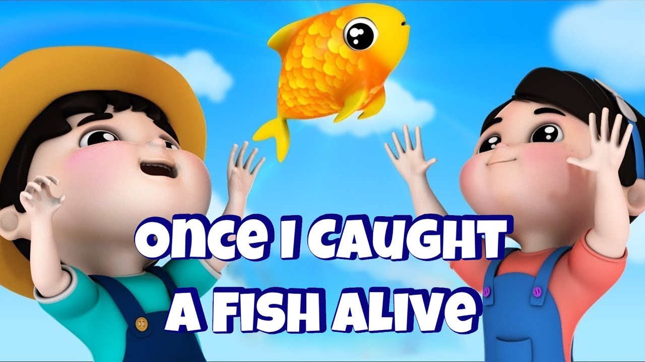 12345 Once I Caught A Fish Alive! | Popular Number Learning Video For ...