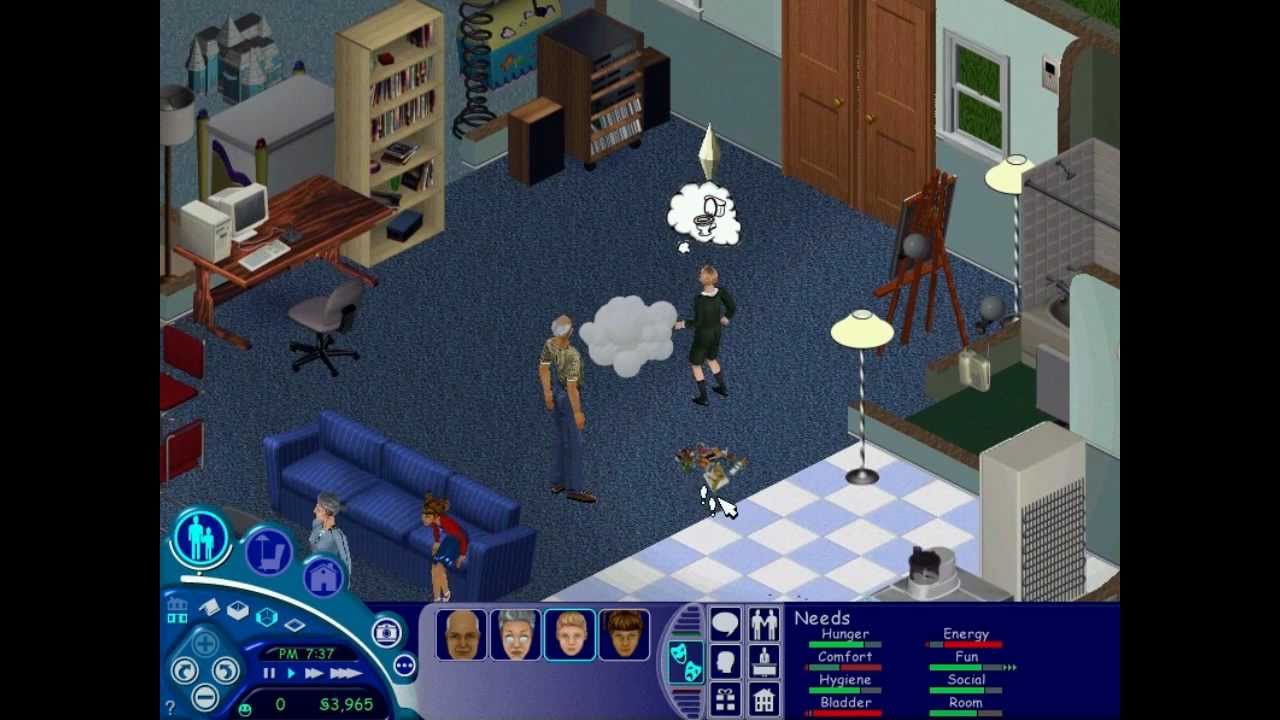 The Sims 1 - The Repo Man (Plus Bonus at the End!) - YouTube