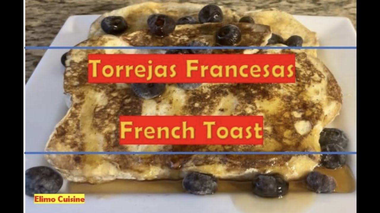 Como hacer Torrejas Francesas - Receta. How to make French Toast ...