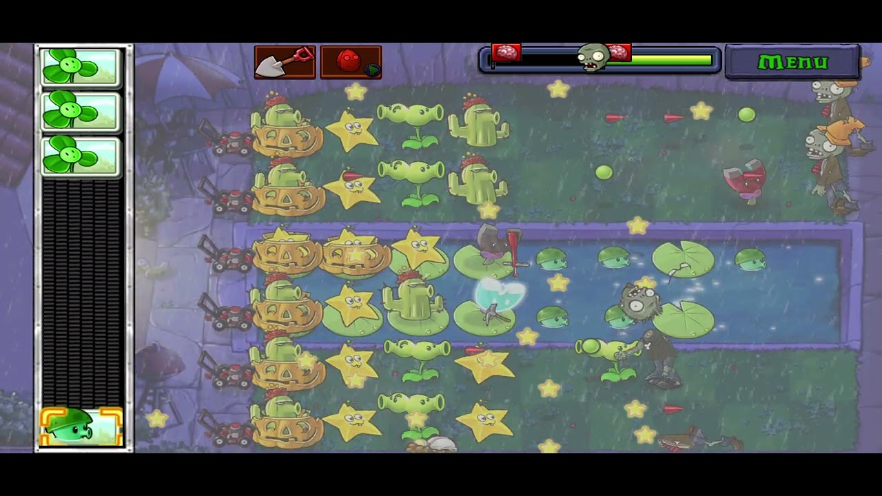 Plants vs Zombies Fog 10 - YouTube