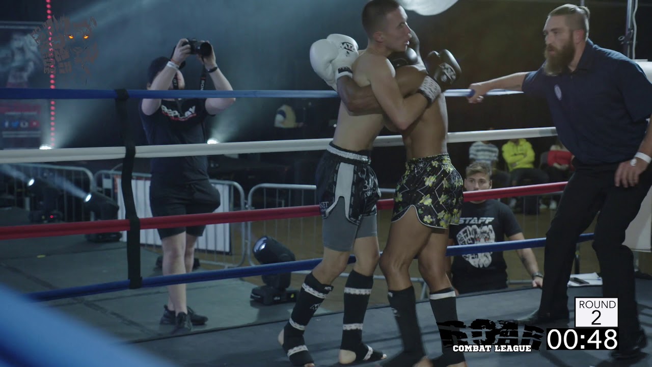 Li Jun Wan ( Barnet Combat Academy) Vs Andre Headley (TKA) Combat Roar ...