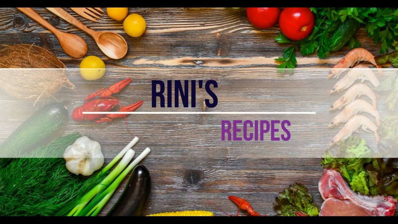 YOUTUBE COOKING CHANNEL INTRODUCTION/ HOW TO GIVE YOUTUBE VIDEO ...