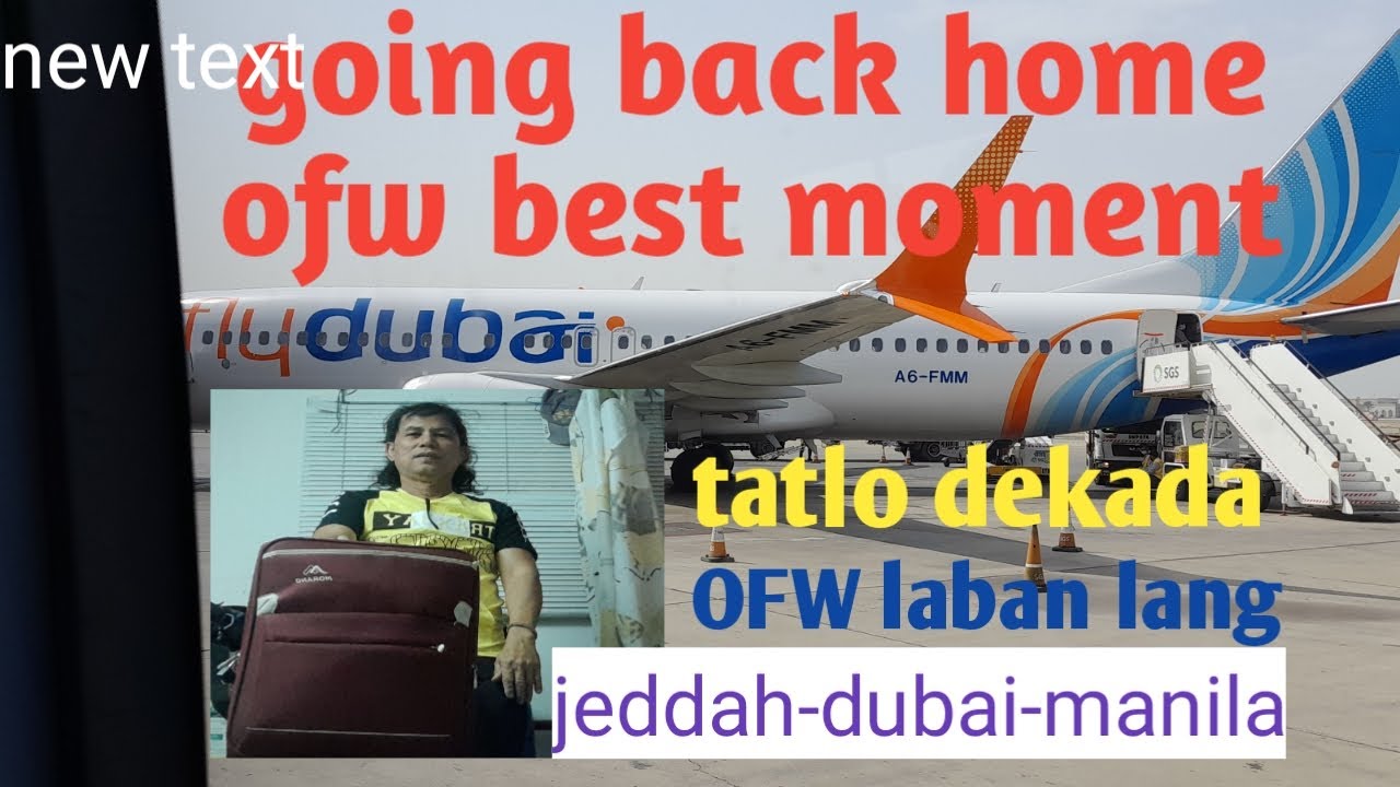 Ofw best moment vacation travel - YouTube