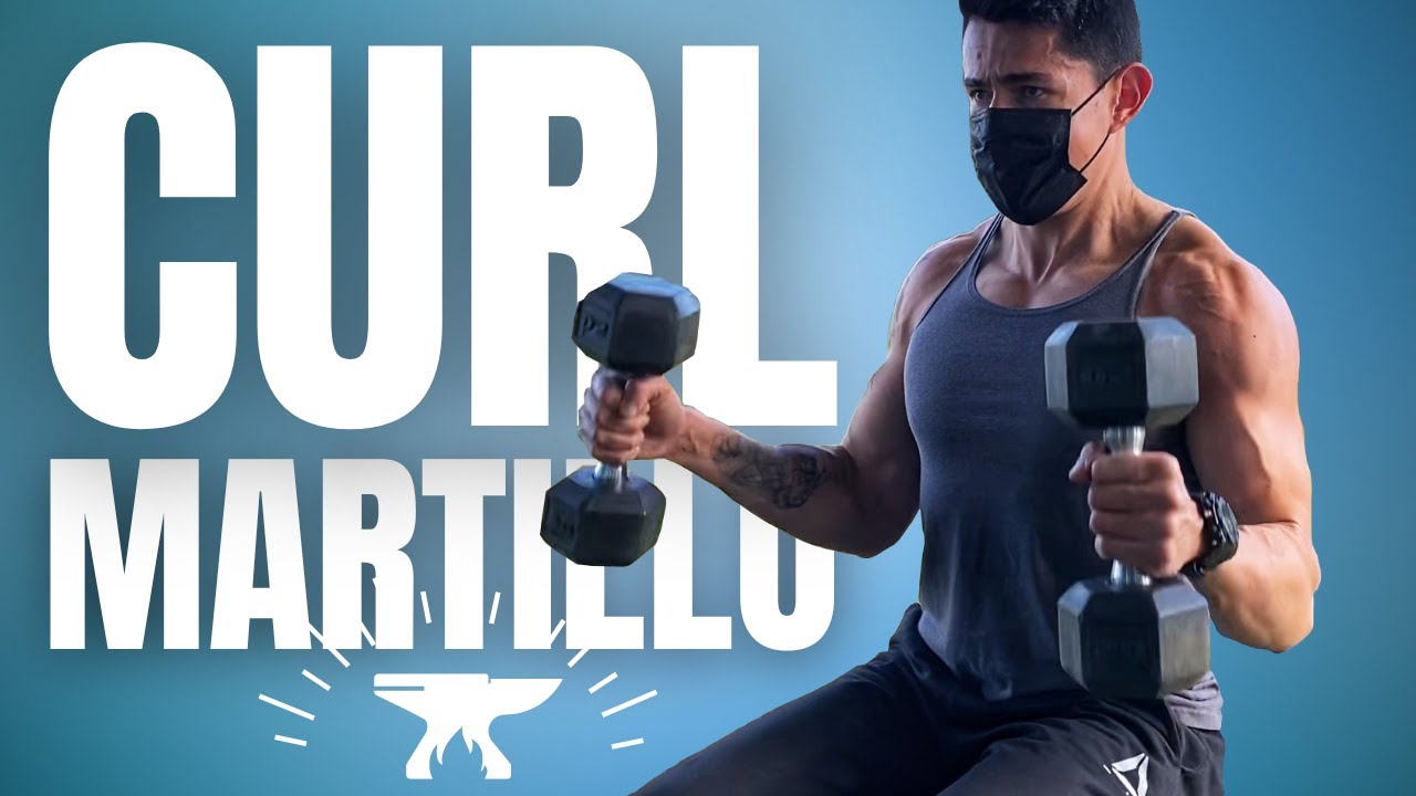 Como Hacer: Curl Martillo con Mancuernas - Rutina Bíceps y Antebrazo ...