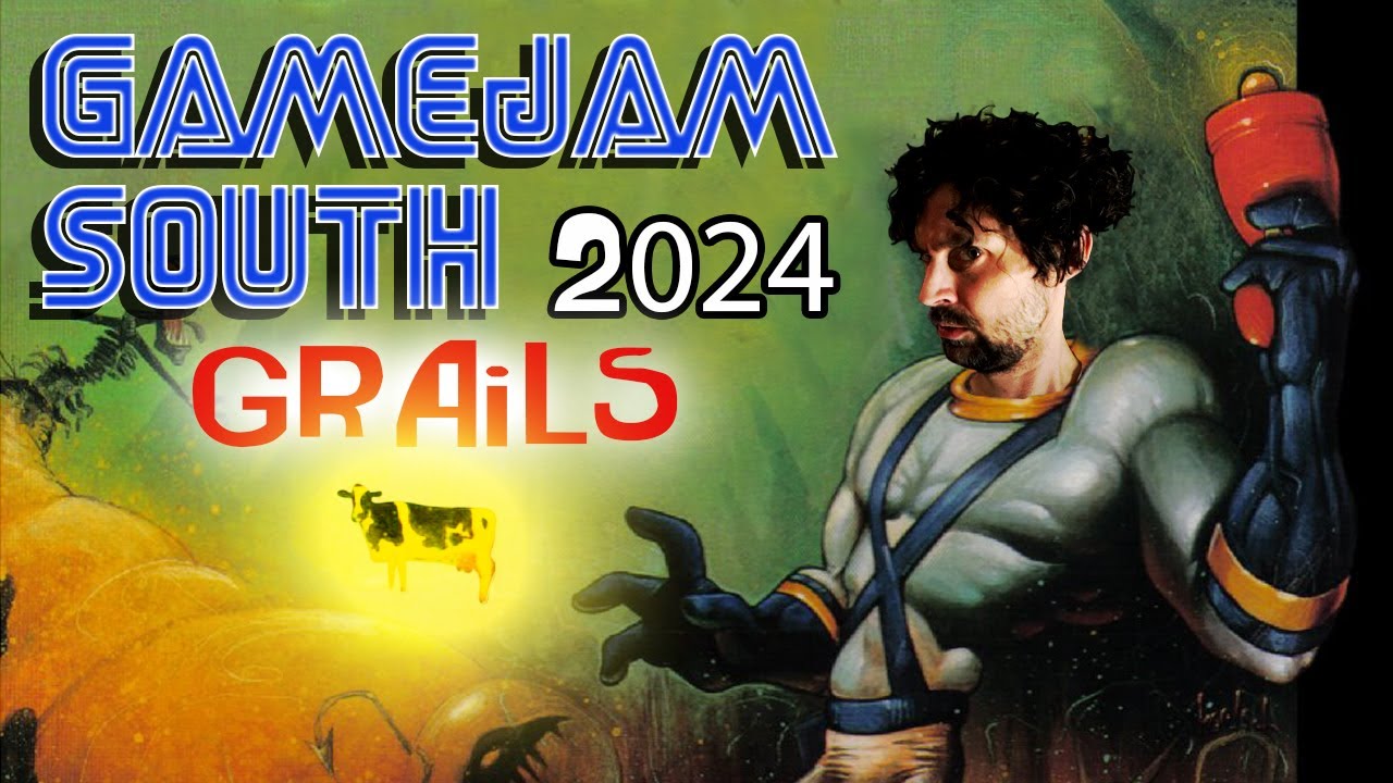 Grail Hunting at Game Jam South 2024 - Uncovering Rare Retro Gems - YouTube