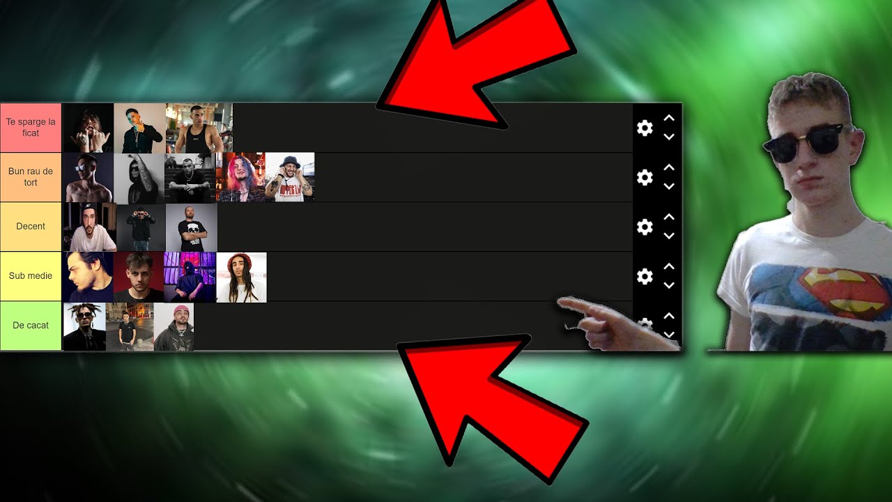 TIERLIST cu RAPPERI si TRAPPERI ROMANI! - YouTube