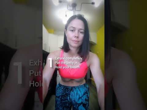 3 step to STOMACH VACUUM advanced // Nauli Kriya tutorial // Flat belly, No crunches