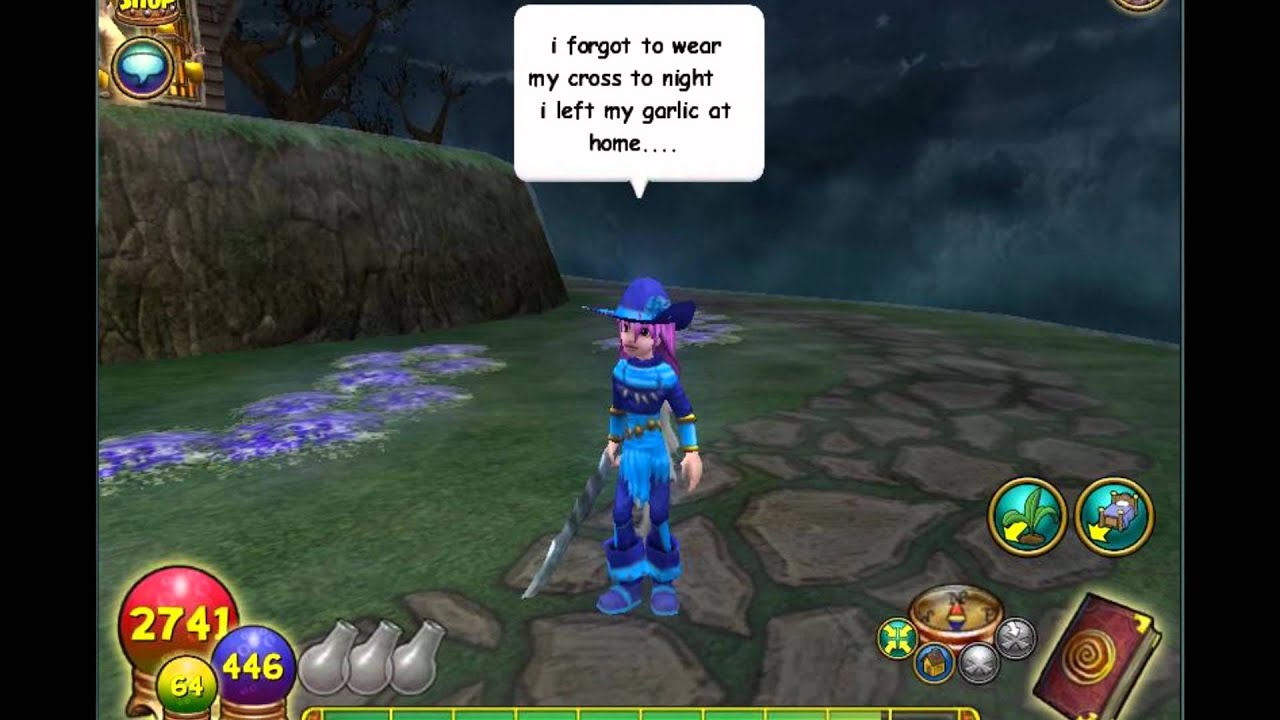 wizard101~ sexy vampire [short] -o- - YouTube