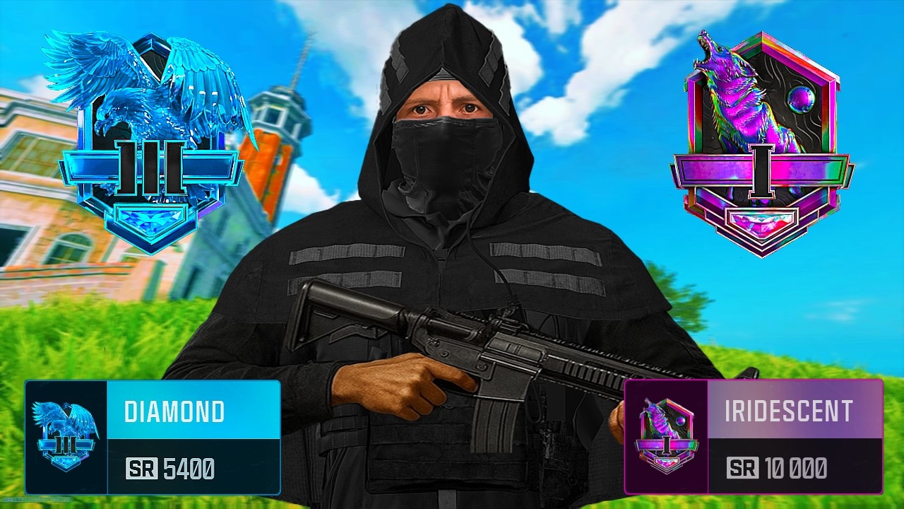 SOLO Bronze to Iridescent 😢 Diamond 3 rank is just PAINFUL... (Warzone ...