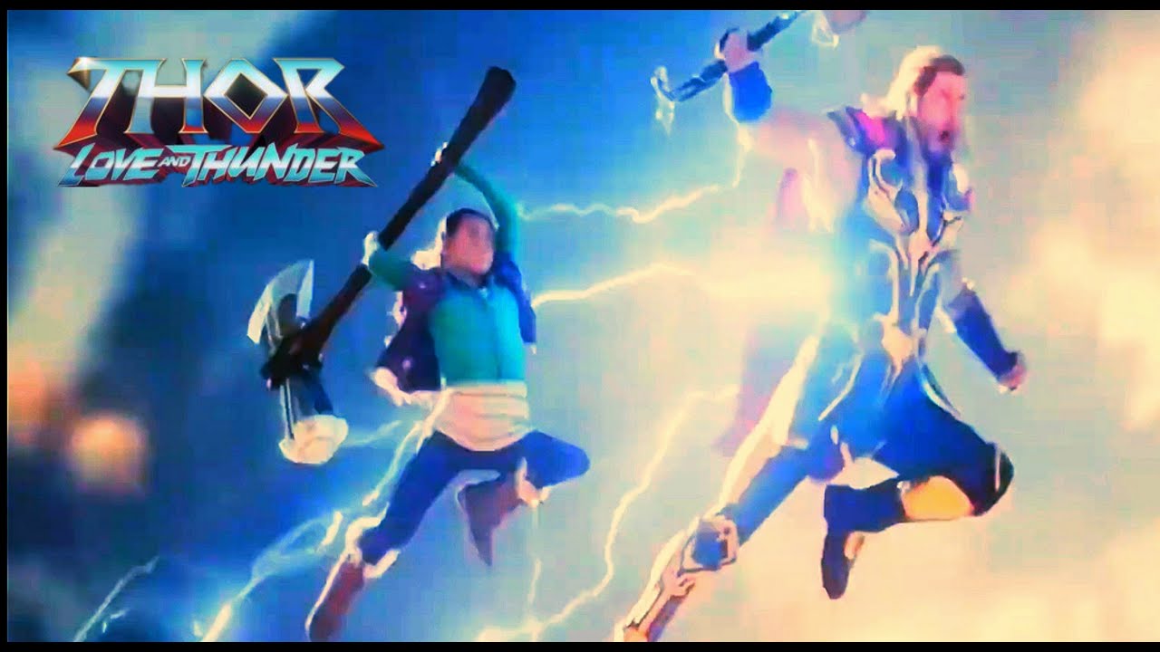 Thor and his Daughter Fight ⚡ Thor 4 Ending Scene ⚡ Thor's daughter ...