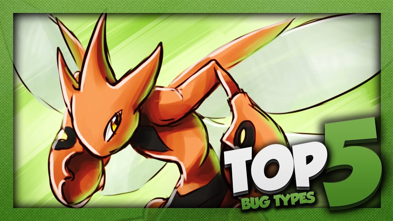 Pokémon Top 5 - "The Top 5 Bug-Type Pokémon" - YouTube