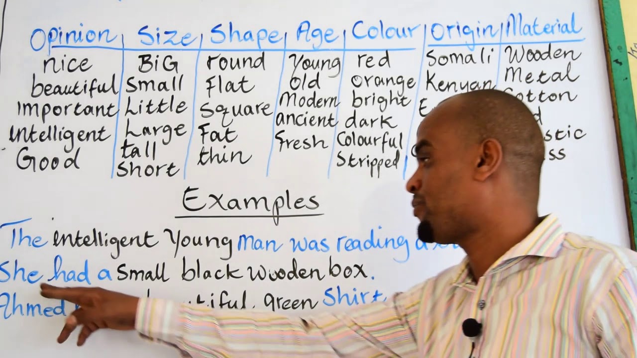 Form 2|Englisha|chapter8|lesson Two| sh.ibrahim sh.yusuf Ex-gacan libax ...