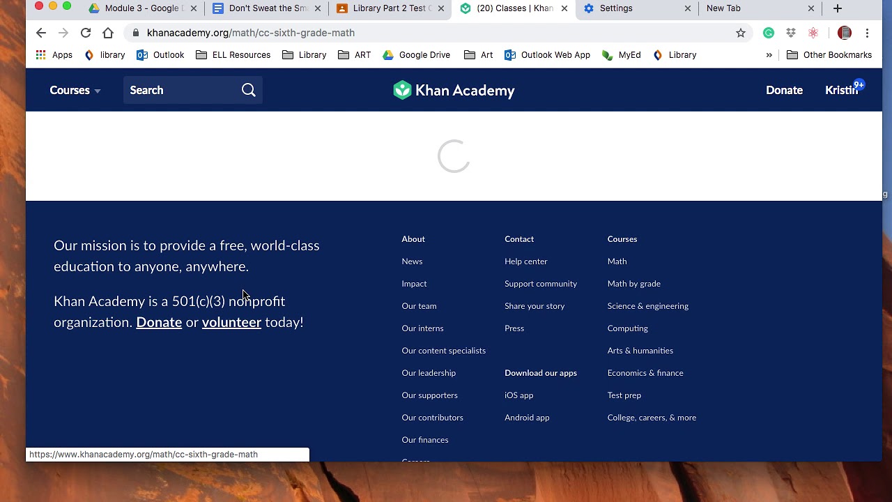 Khan Academy and Google Classroom integration - YouTube