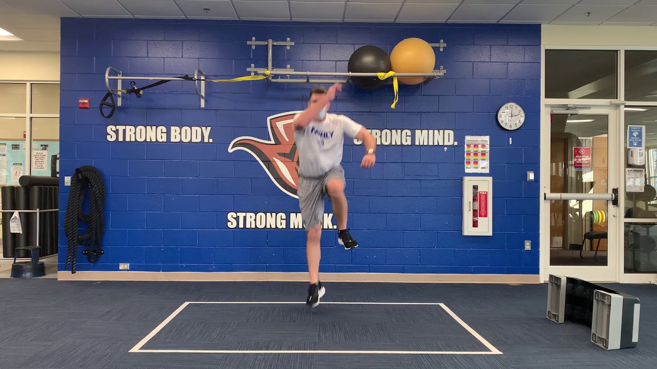 Alternating Vertical Hop to Vertical Jump - YouTube