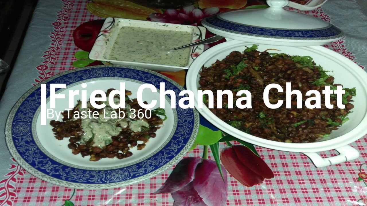Best Fried Channa chaat |Kalay chanay ki chaat|only 3 ingredients ...