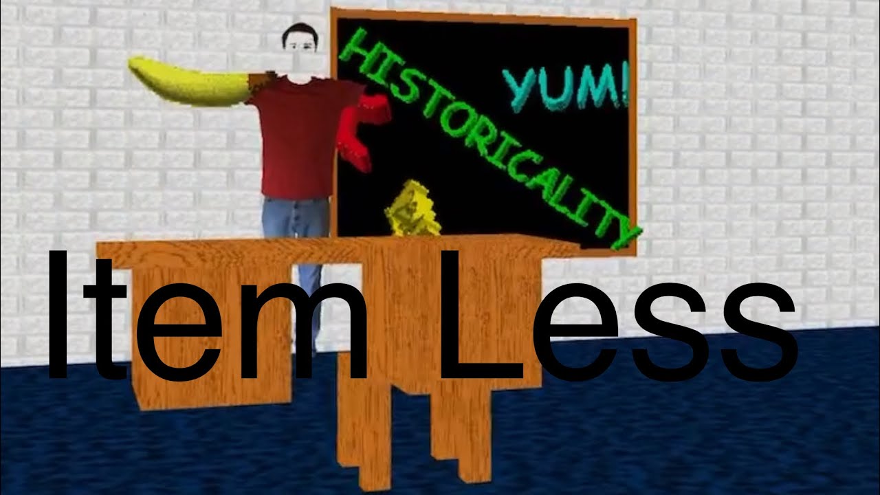 Baldi’s Basics Secret Ending No Items - YouTube